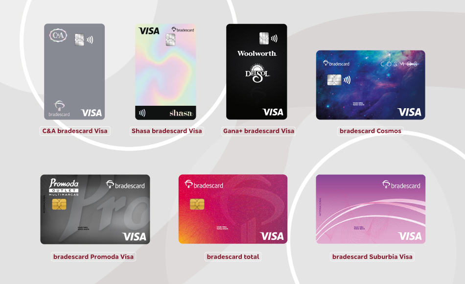 Tarjetas bradescard Visa